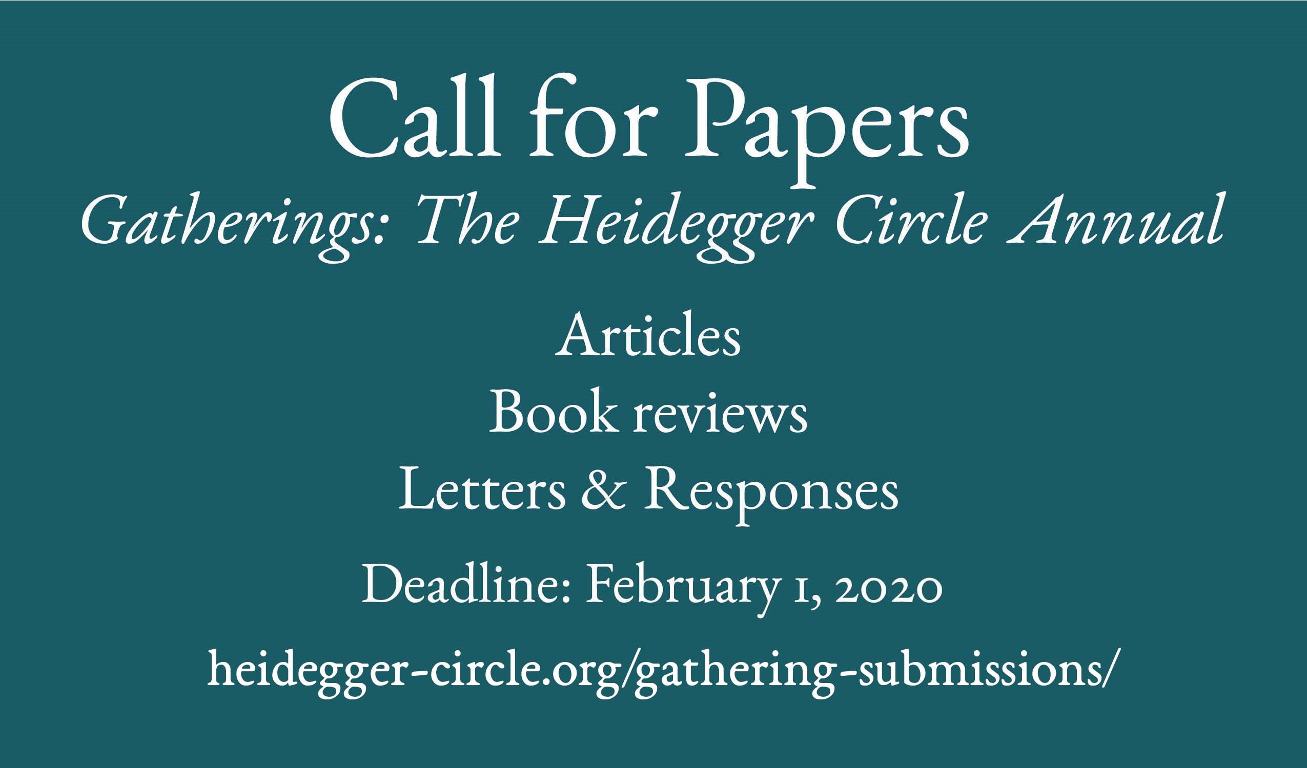 Heidegger Circle